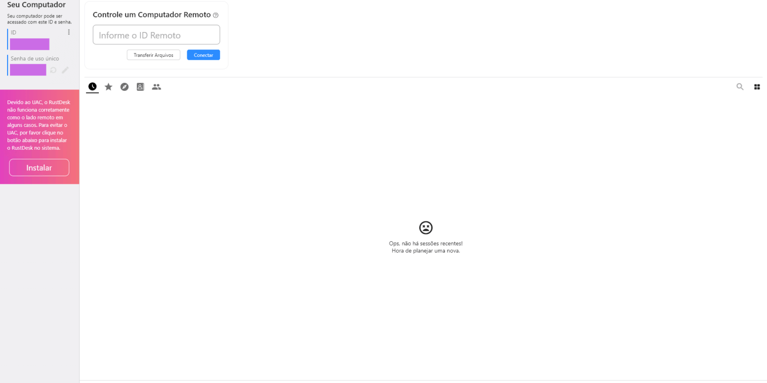 How to install RustDesk and provide the ID to the IT technician ...